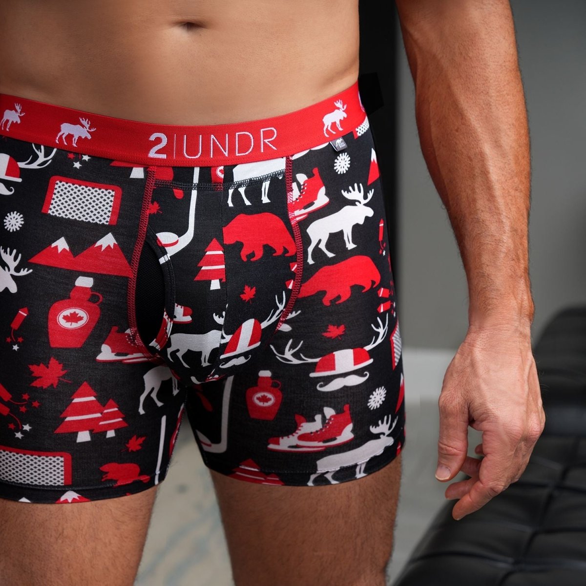 公式ツーアンダー 2UNDR - SWING SHIFT トランクス下着 (CANADA EH)